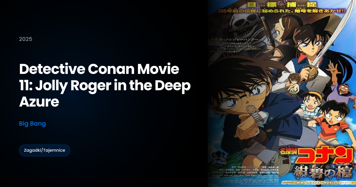 Detective Conan Movie 11: Jolly Roger in the Deep Azure × NaszeAnime.pl