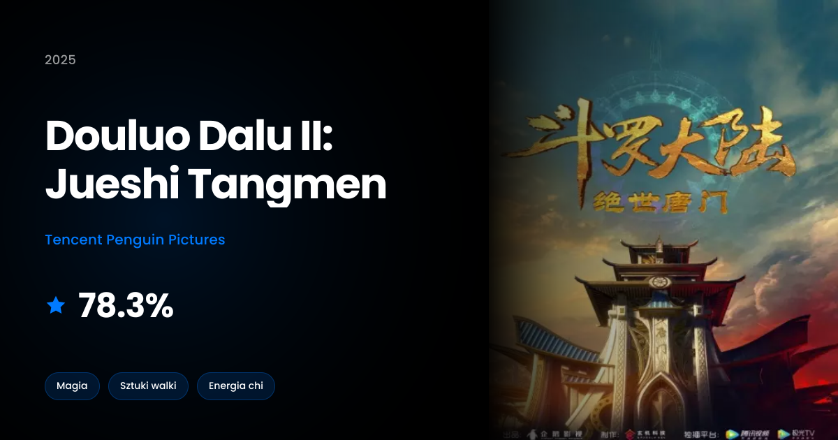 Douluo Dalu II: Jueshi Tangmen × NaszeAnime.pl