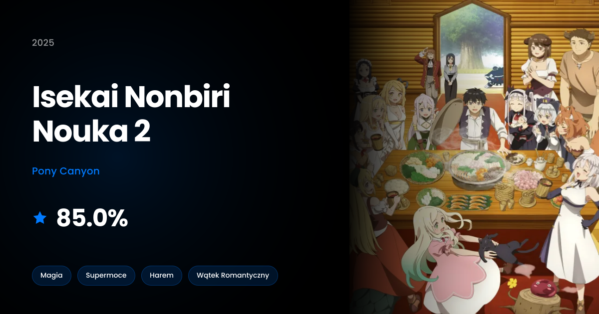 Isekai Nonbiri Nouka 2 × NaszeAnime.pl