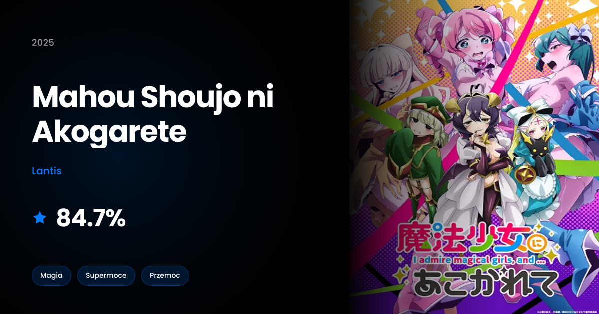 Mahou Shoujo ni Akogarete × NaszeAnime.pl
