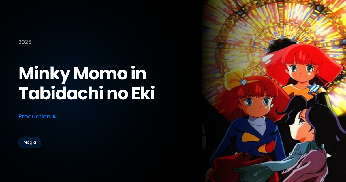Minky Momo in Tabidachi no Eki × NaszeAnime.pl