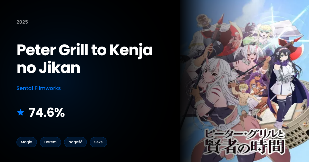 Peter Grill to Kenja no Jikan × NaszeAnime.pl