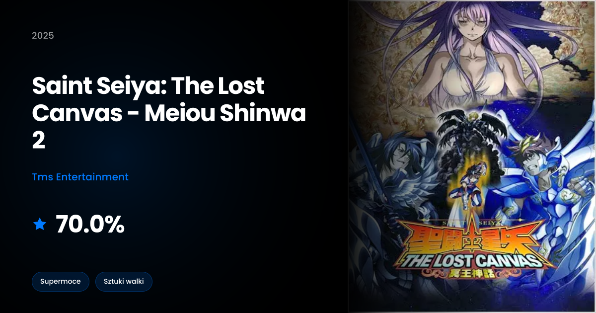 Saint Seiya: The Lost Canvas - Meiou Shinwa 2 × NaszeAnime.pl