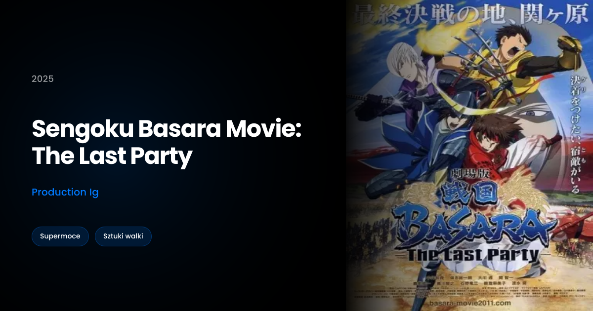 Sengoku Basara Movie: The Last Party × NaszeAnime.pl