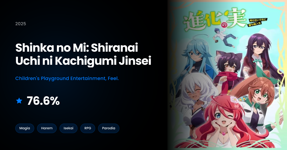 Shinka no Mi: Shiranai Uchi ni Kachigumi Jinsei × NaszeAnime.pl
